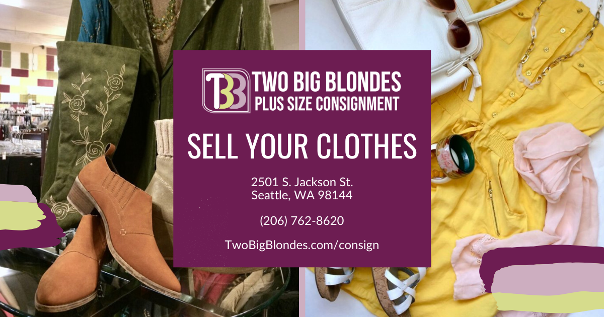 Consign Your Plus-Size Clothing & Accessories – Two Big Blondes